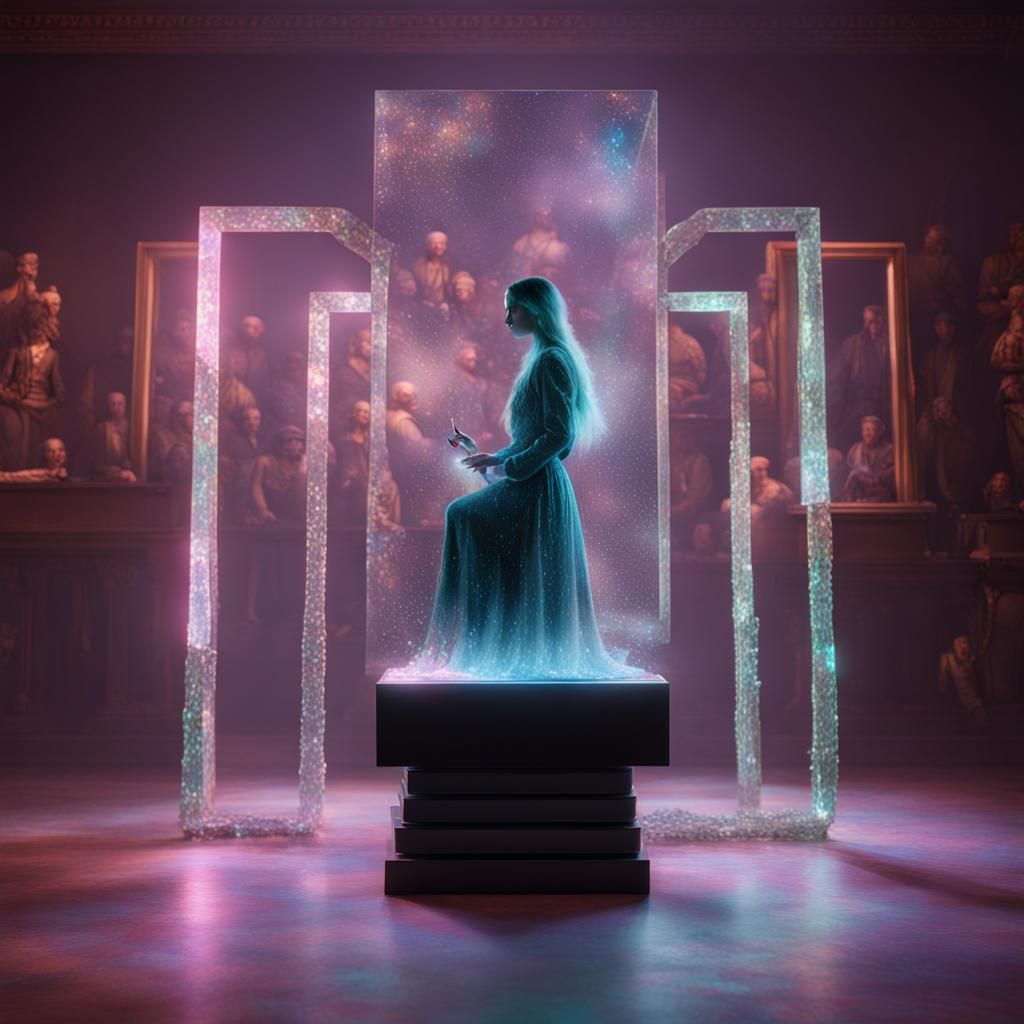 Hologram - AI Generated Artwork - NightCafe Creator