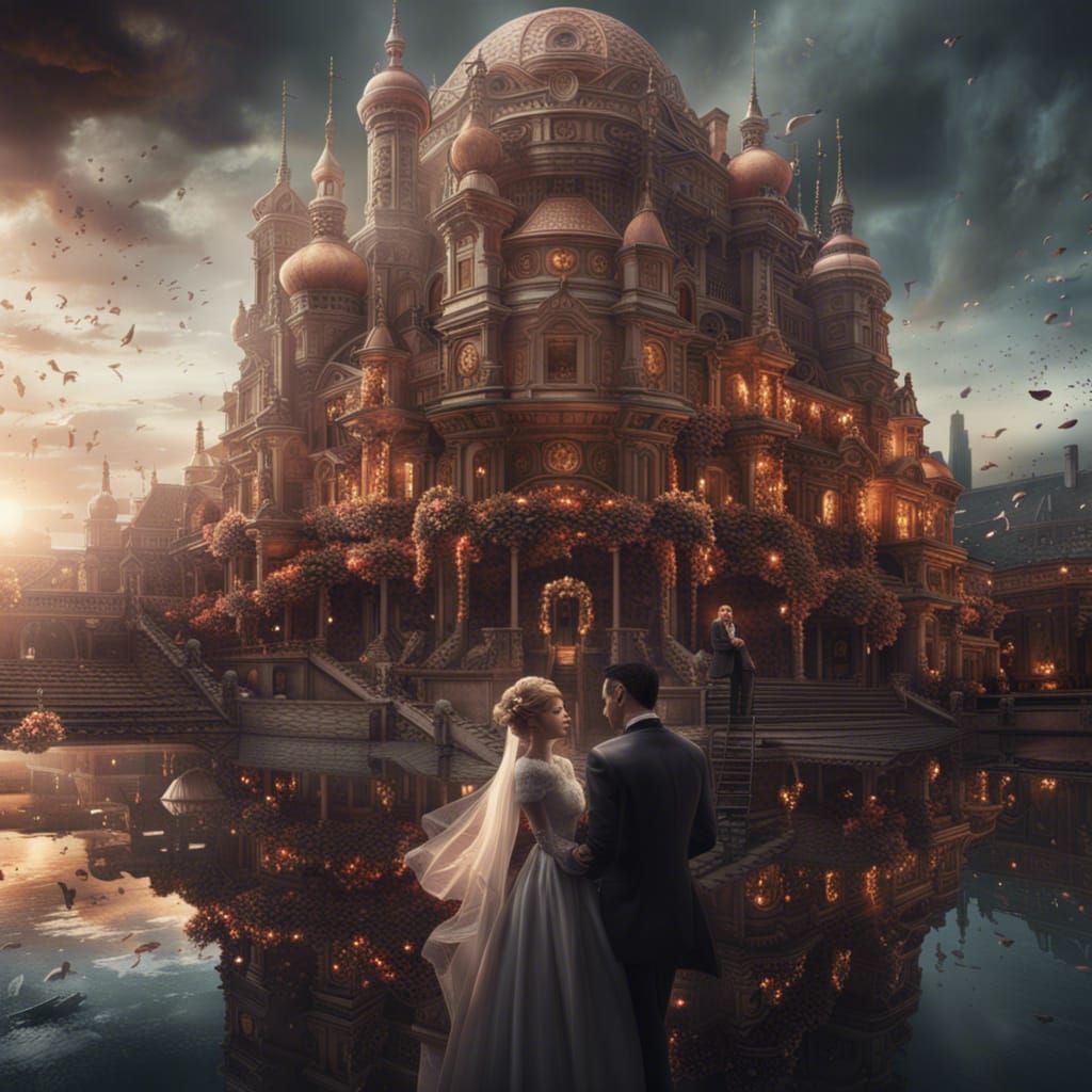 Wedding Day - AI Generated Artwork - NightCafe Creator