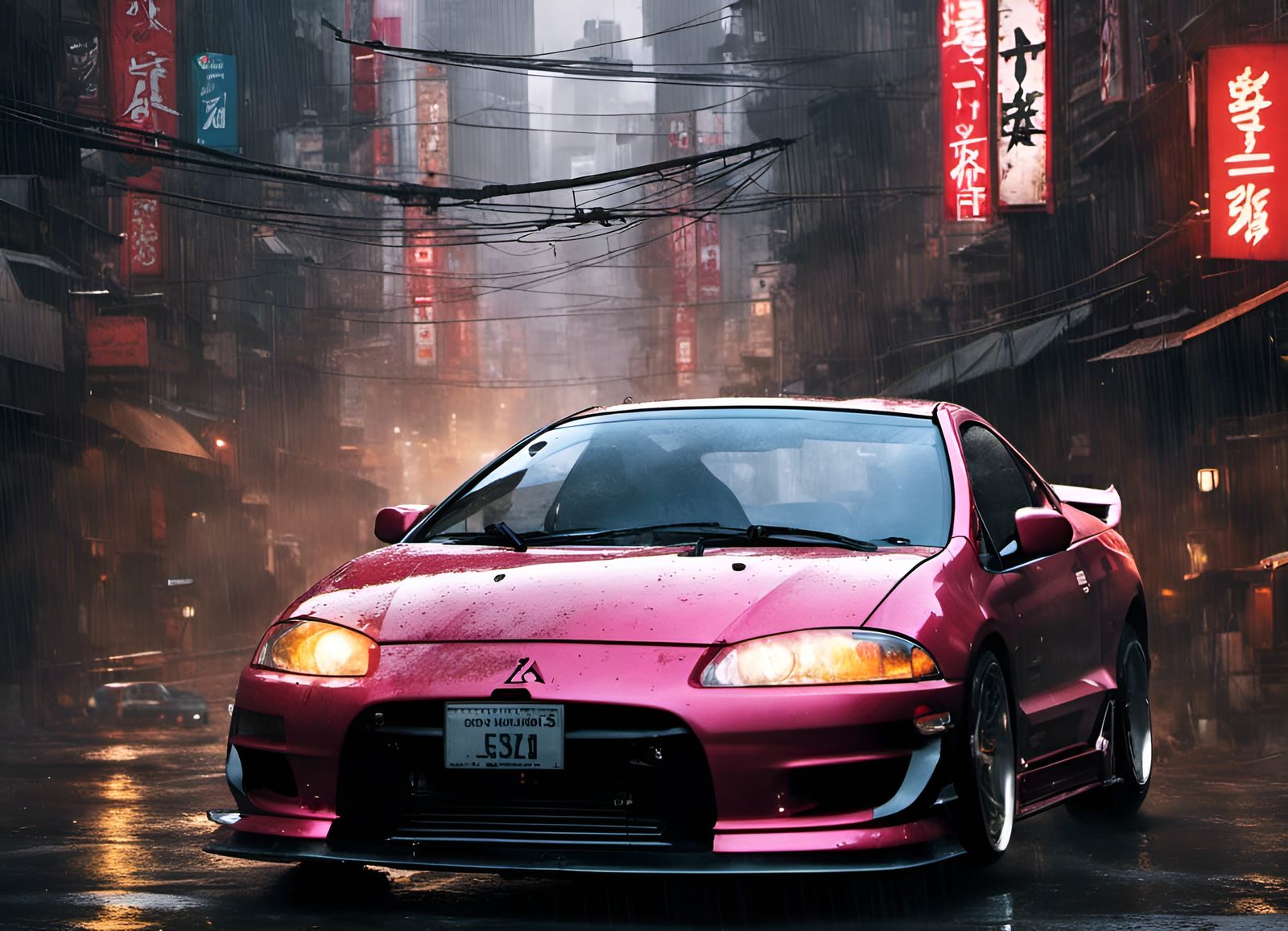 99’ Eclipse - AI Generated Artwork - NightCafe Creator