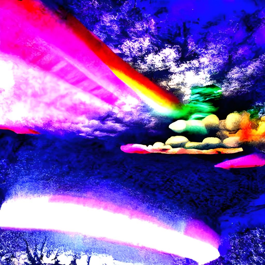 Rainbow - AI Generated Artwork - NightCafe Creator