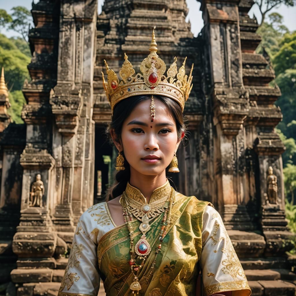Goddess of Myanmar (Burma) - AI Generated Artwork - NightCafe Creator