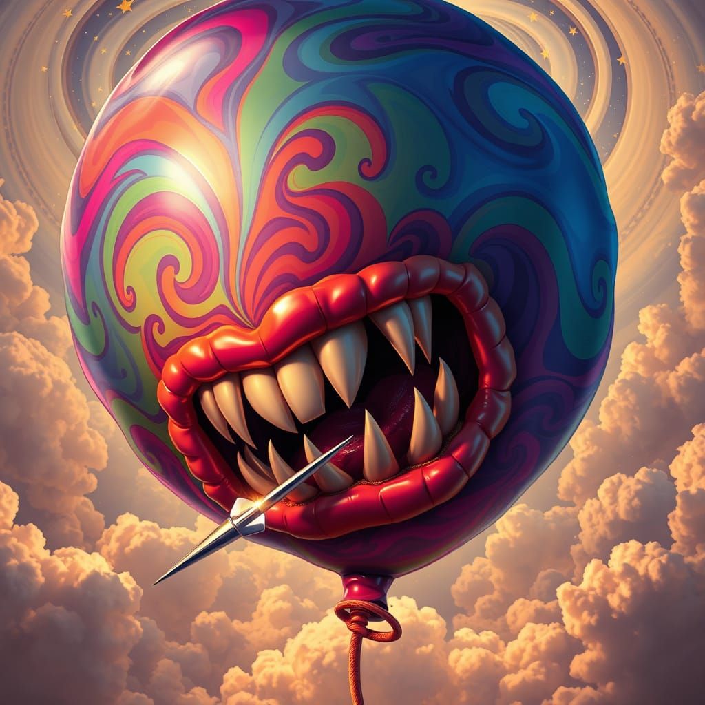 Balloon tooth cleaning - Balloon tooth cleaning