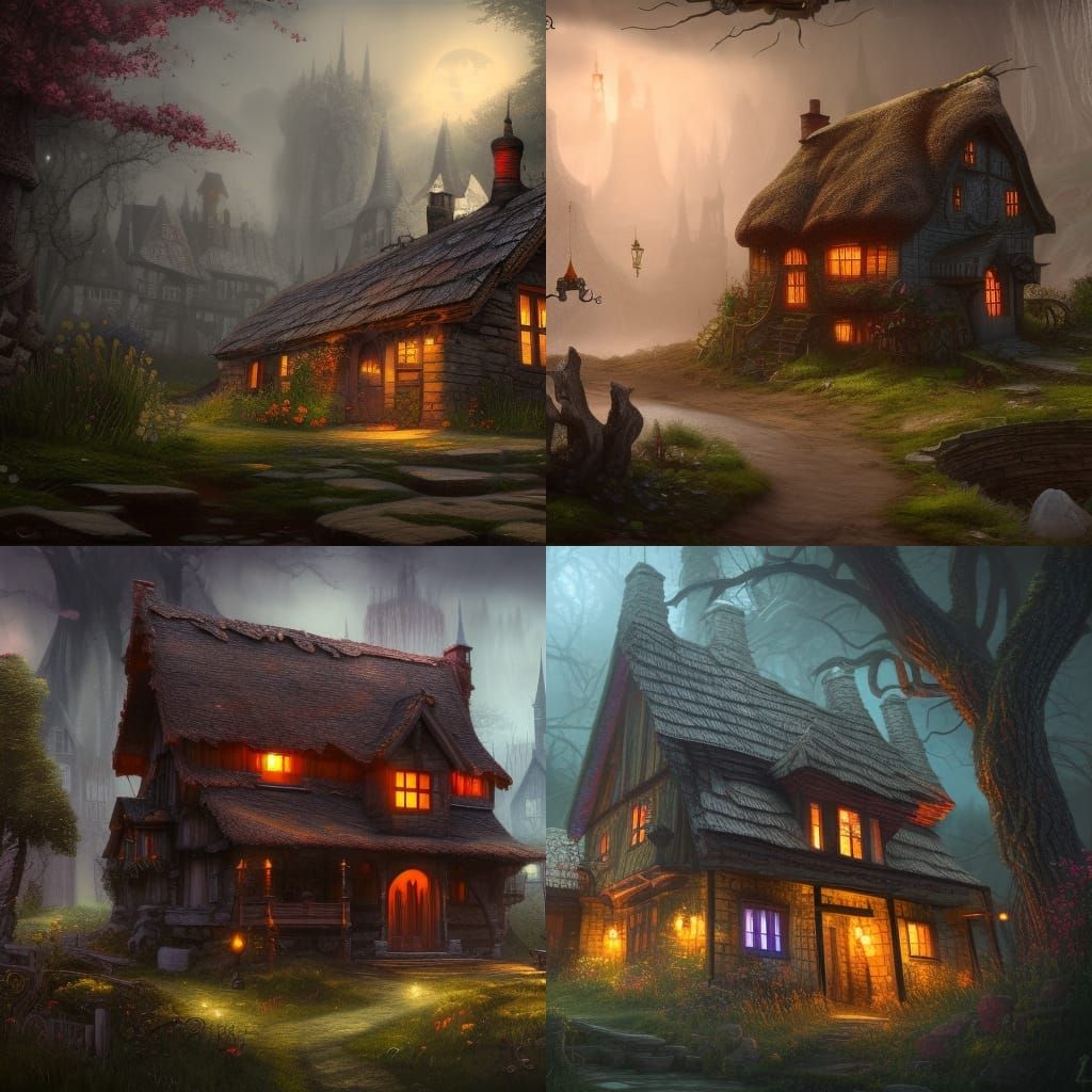 Haunted Cottage Core