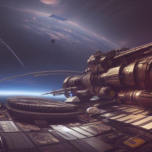 SwS station - AI Generated Artwork - NightCafe Creator