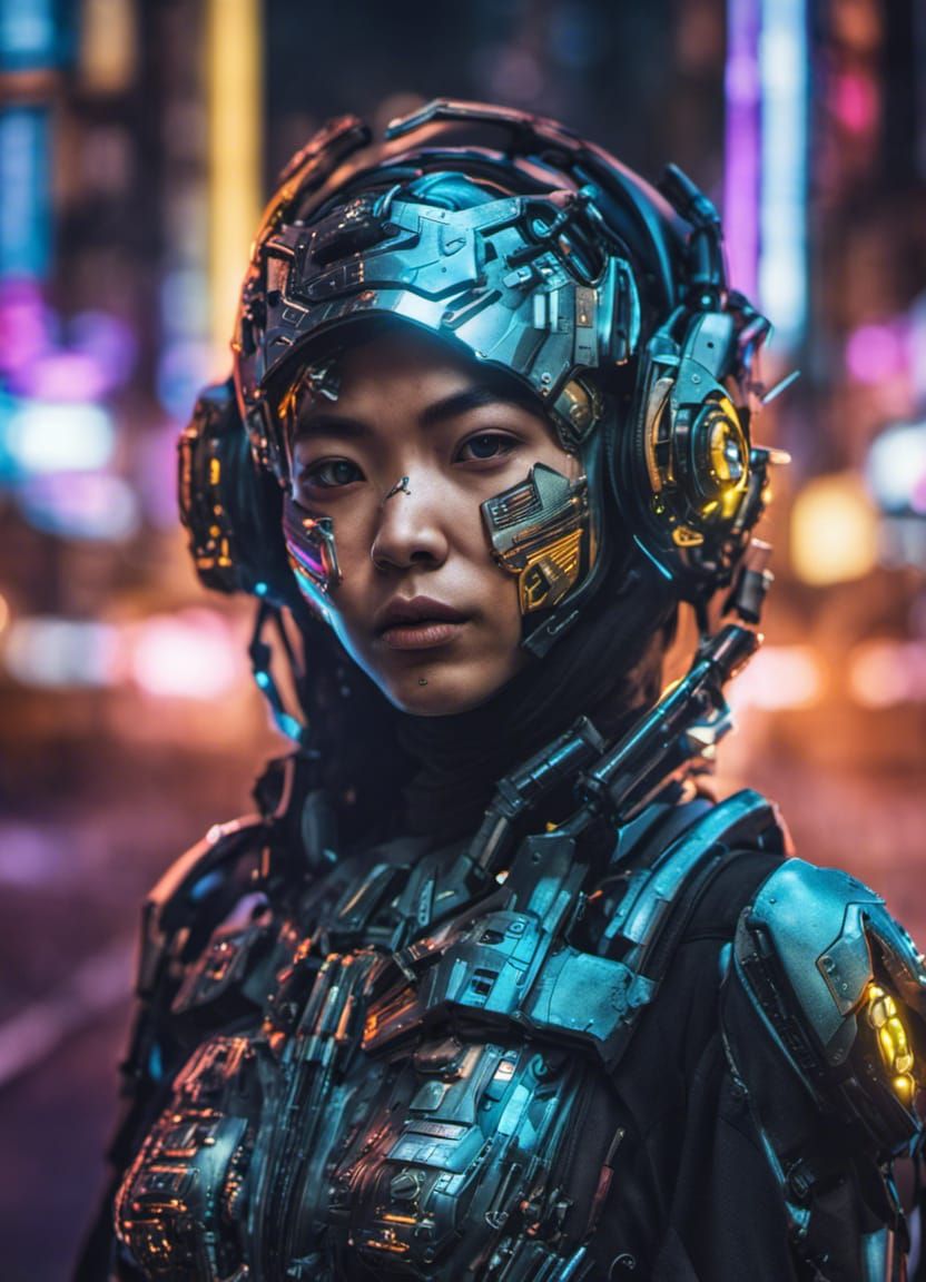 Cyborg Series: Indonesian - AI Generated Artwork - NightCafe Creator