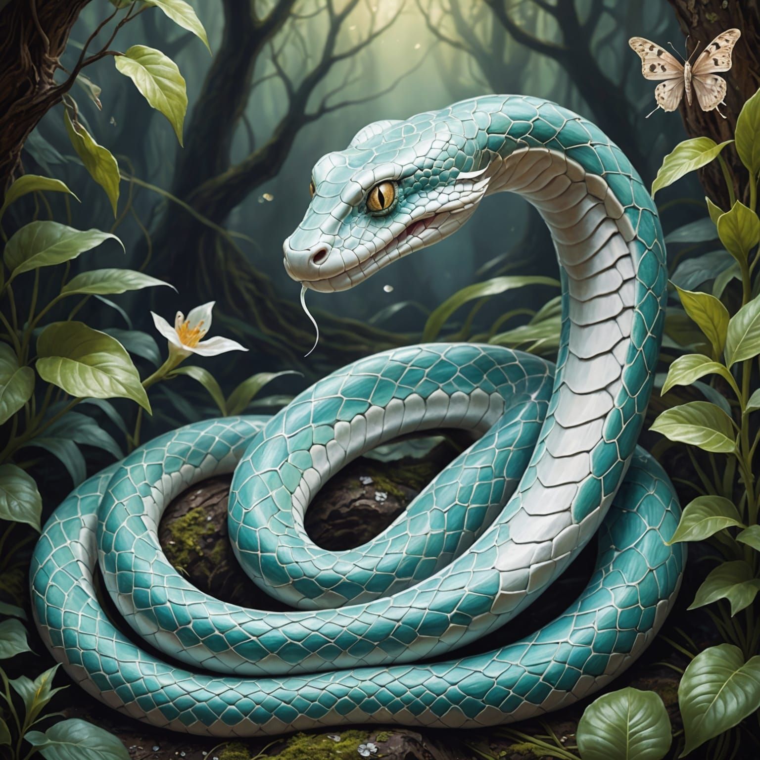 Snakes - AI Generated Artwork - NightCafe Creator