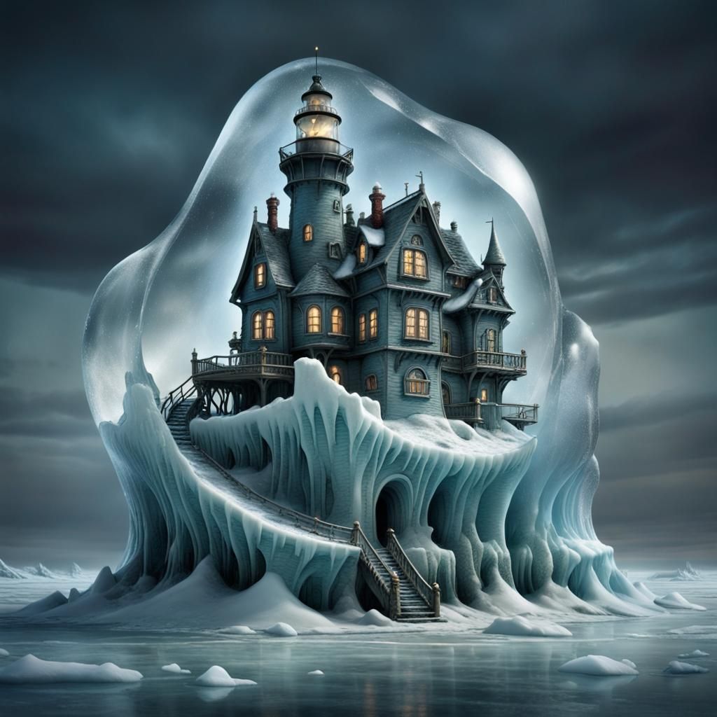 “It’s a Little Icy Out There Today, Martha.” - AI Generated Artwork ...