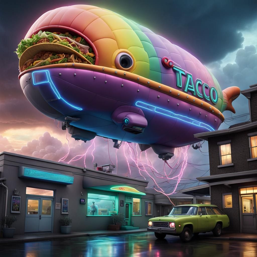 Future Food Trucks, v2.0 - AI Generated Artwork - NightCafe Creator