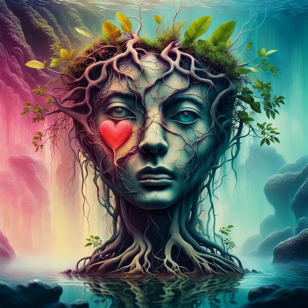 Empty Island Empty Head - AI Generated Artwork - NightCafe Creator