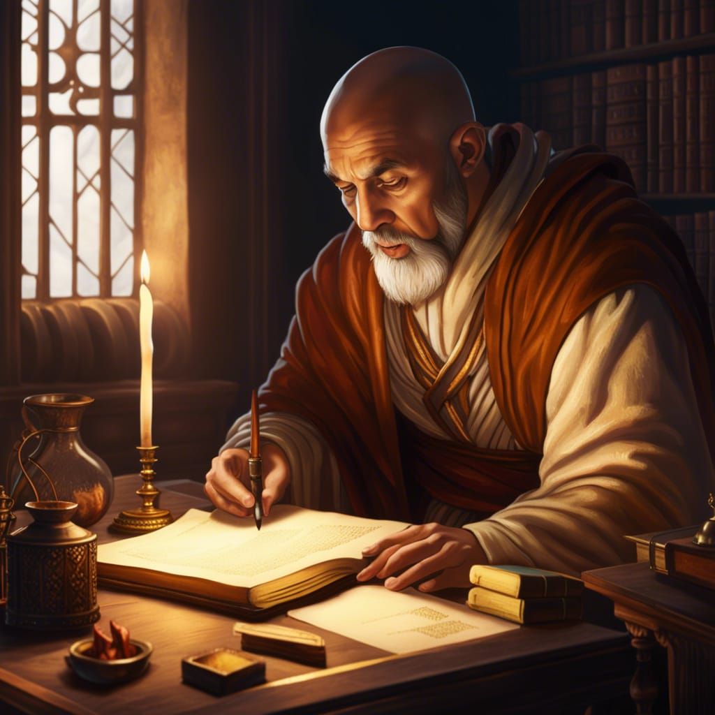 Scribe - AI Generated Artwork - NightCafe Creator