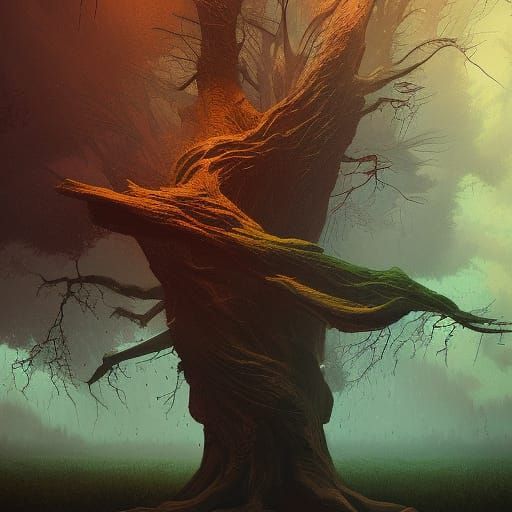 Tree - AI Generated Artwork - NightCafe Creator