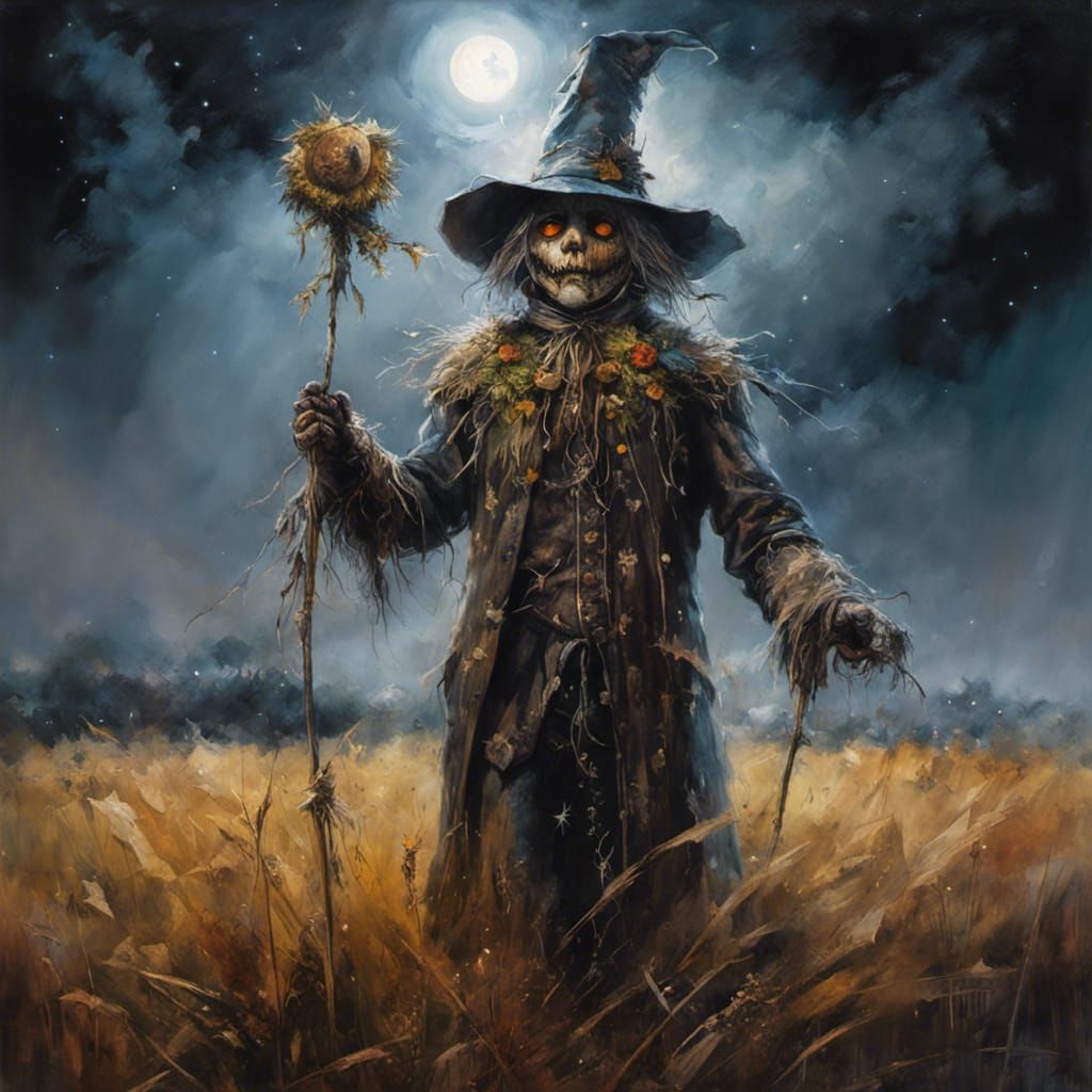This Scarecrow is Definitely Doing its Job - AI Generated Artwork ...