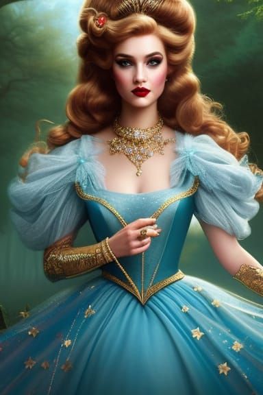 Cinderella - AI Generated Artwork - NightCafe Creator