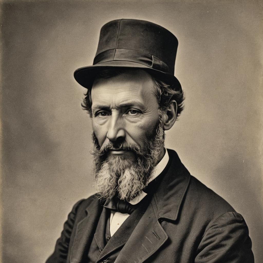 Portrait of Henry Dunant 2 - AI Generated Artwork - NightCafe Creator