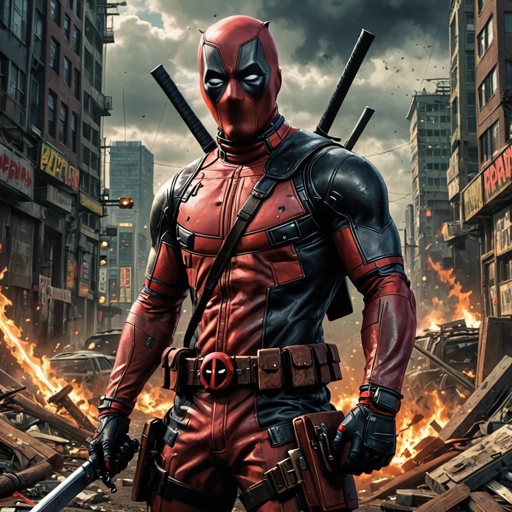 Deadpool - AI Generated Artwork - NightCafe Creator