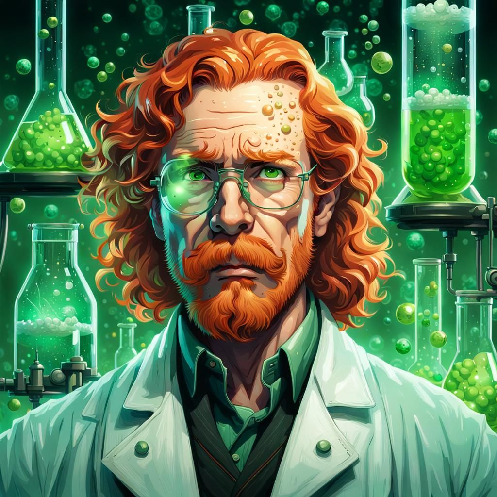 The Biochemist 🥽🧪🔬 - AI Generated Artwork - NightCafe Creator