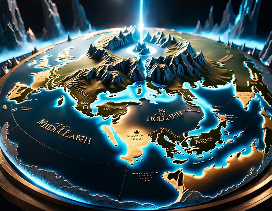 Magical Map - AI Generated Artwork - NightCafe Creator