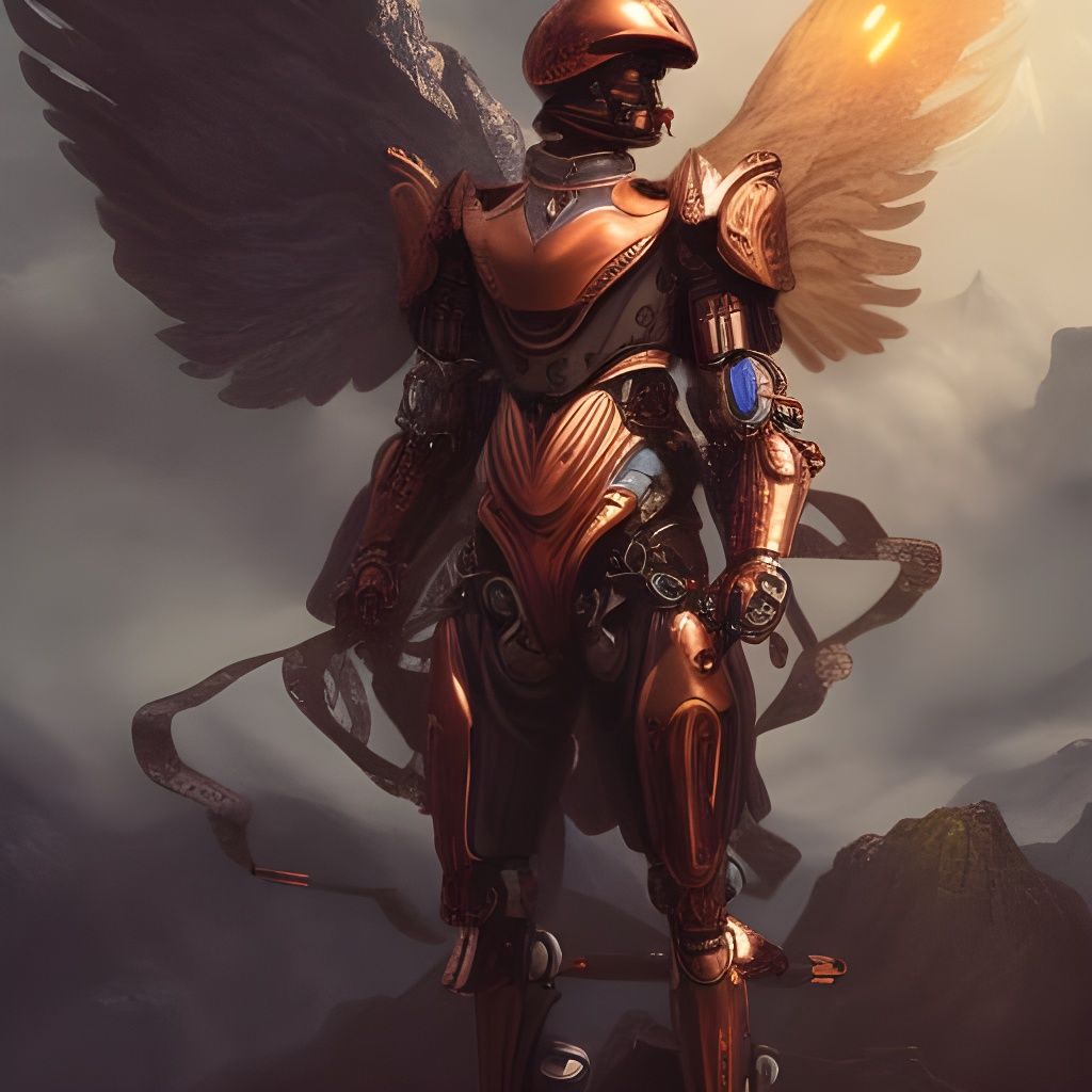 Eagle Knights, Gunny - AI Generated Artwork - NightCafe Creator