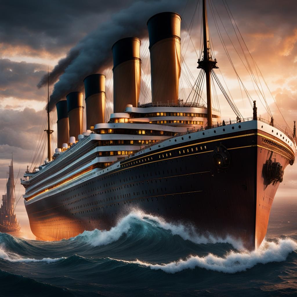 Titanic - AI Generated Artwork - NightCafe Creator