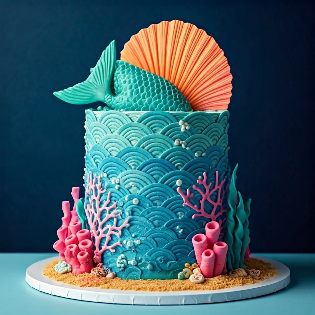 Mermaid Drowning in Cake - Mermaid Drowning in Cake
