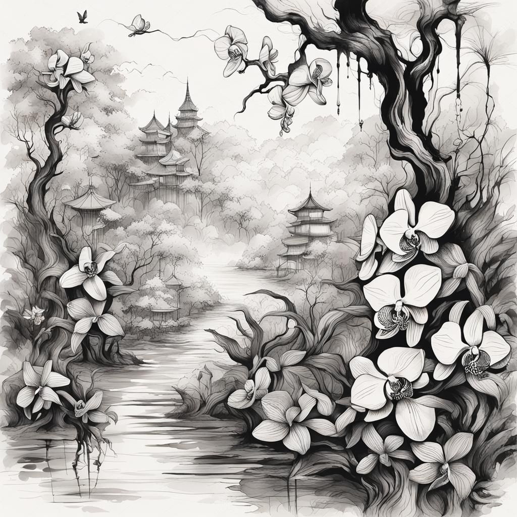 ink life - AI Generated Artwork - NightCafe Creator