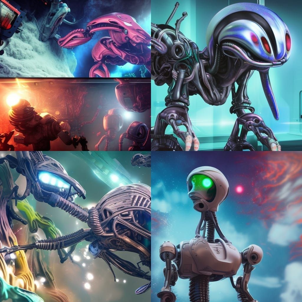 there are 7 blind scientists investigate an alien robot, each scientist ...