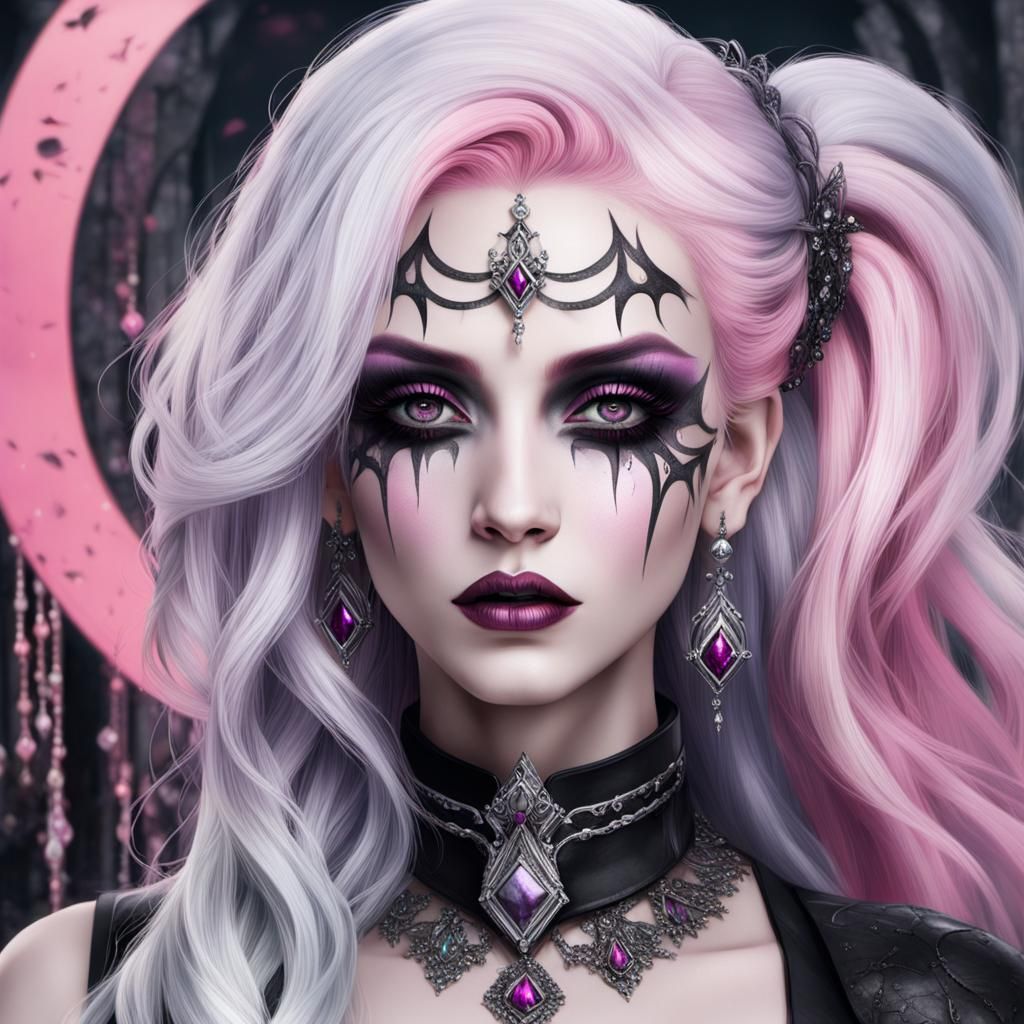 Gothic Beauty - AI Generated Artwork - NightCafe Creator