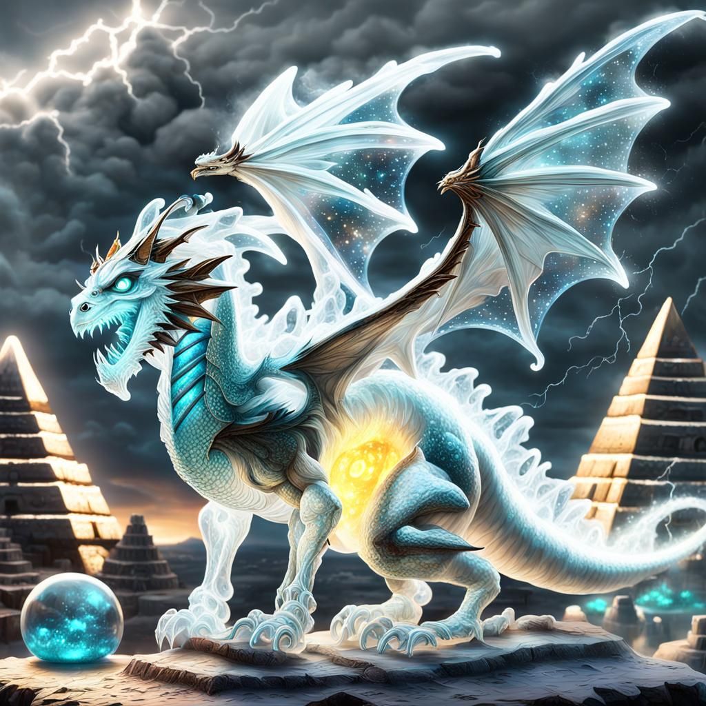 Puff the Glass Dragon, v0.6 - AI Generated Artwork - NightCafe Creator