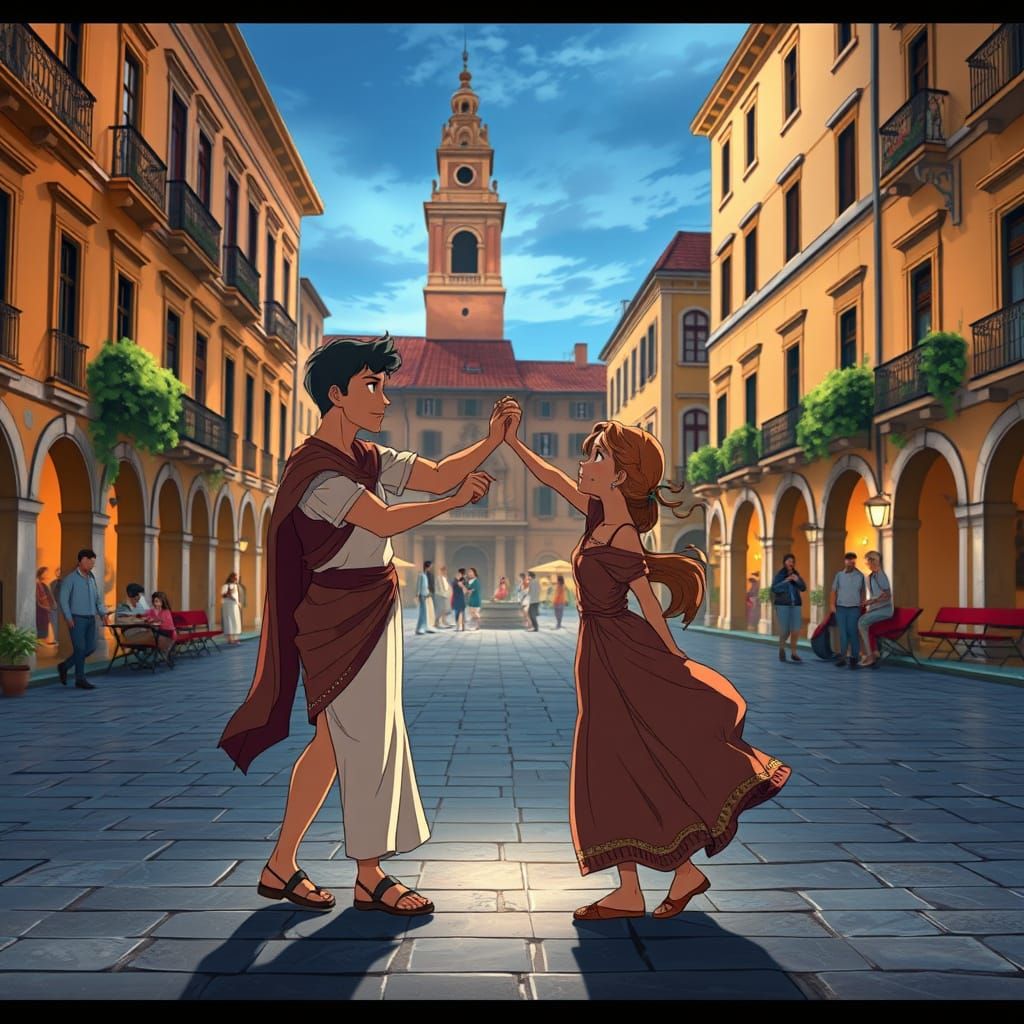 Italian Piazza IV - Renaissance Italian Couple Dances in Vib...
