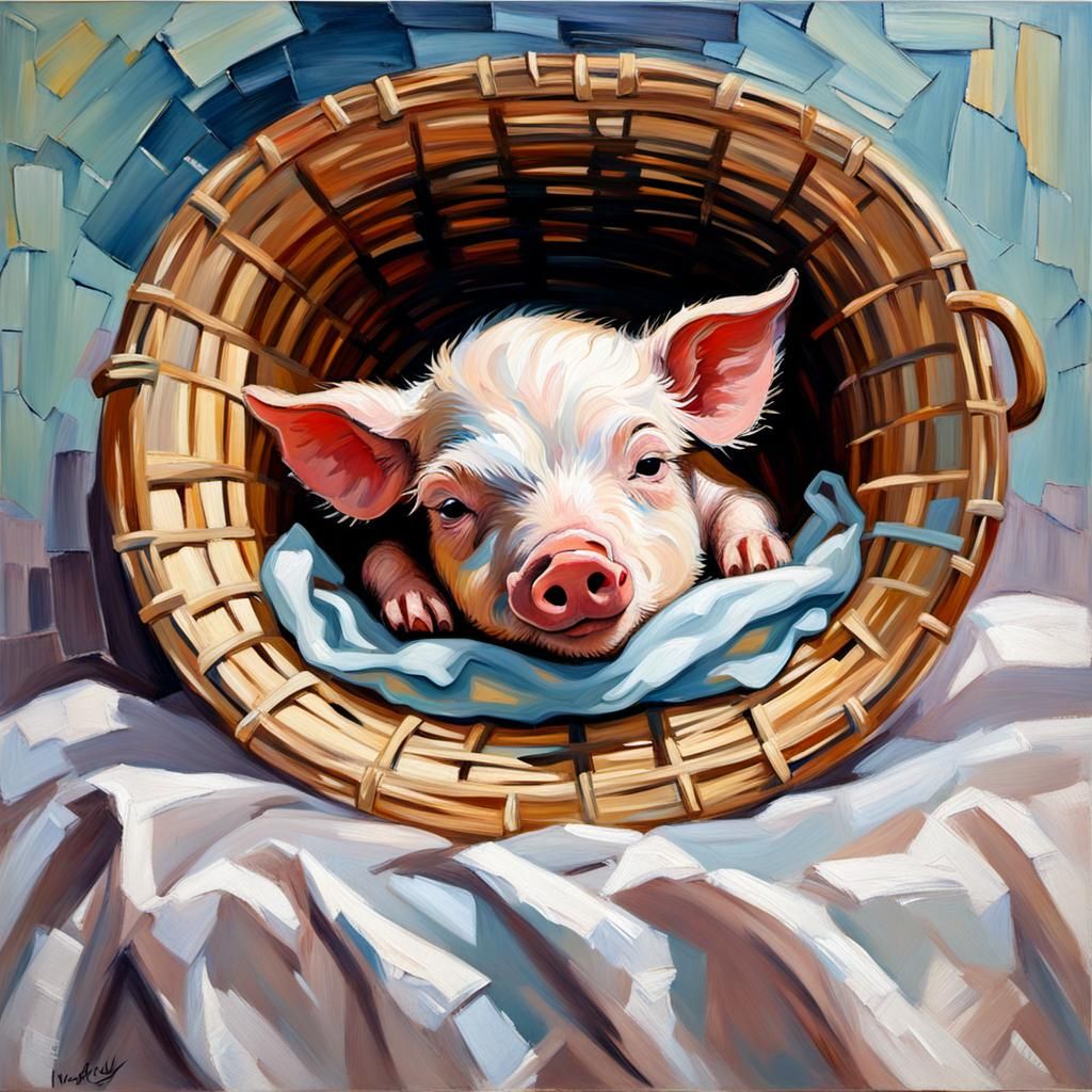 Sweet Piglet - AI Generated Artwork - NightCafe Creator