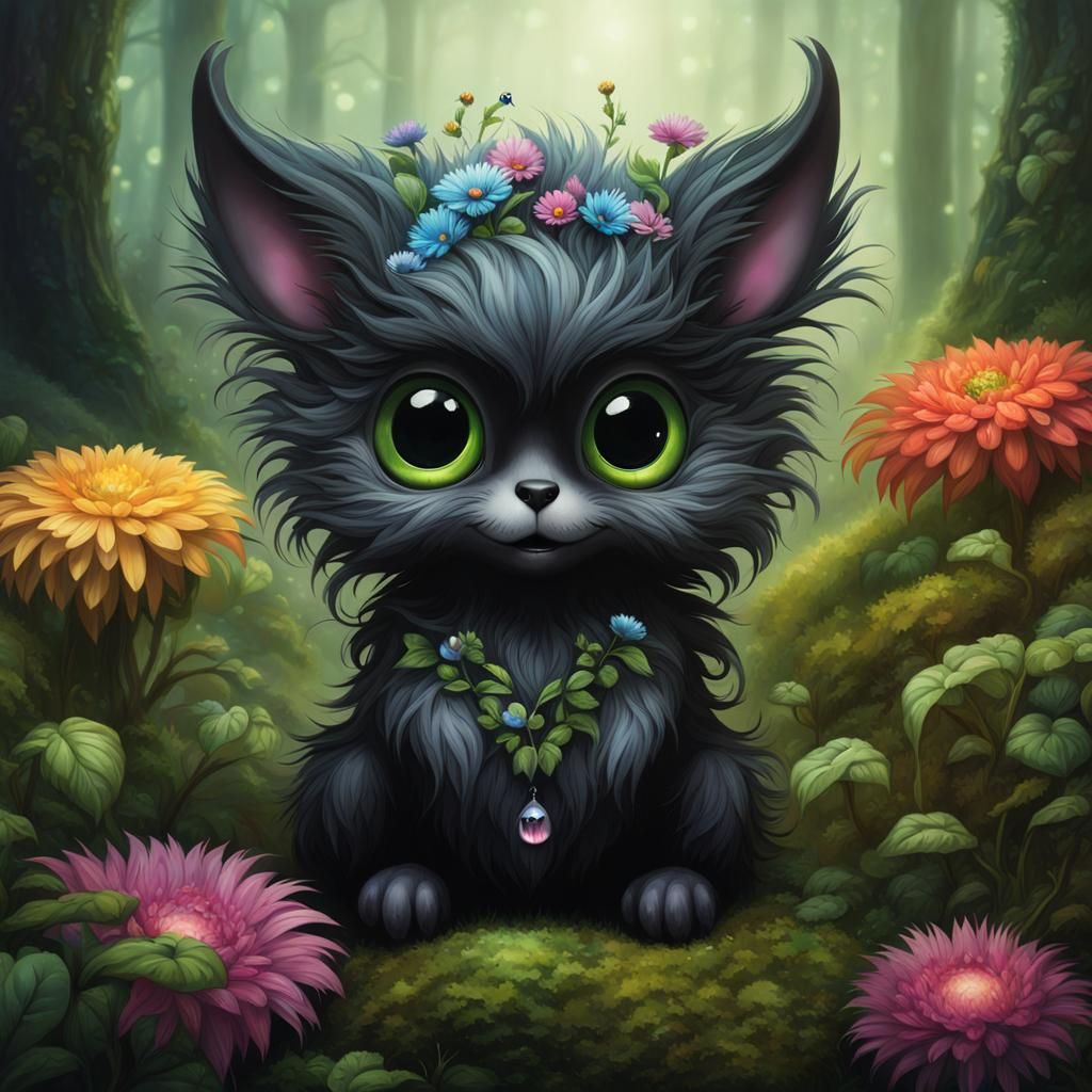 Werewolf Cub - AI Generated Artwork - NightCafe Creator