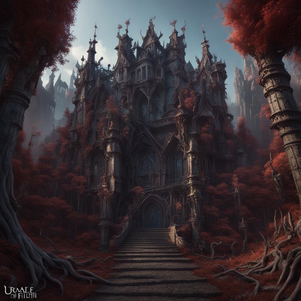 Cradle of filth - AI Generated Artwork - NightCafe Creator