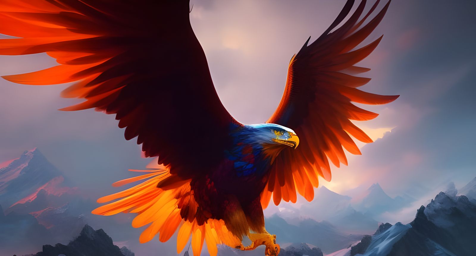 Glory Eagle - AI Generated Artwork - NightCafe Creator