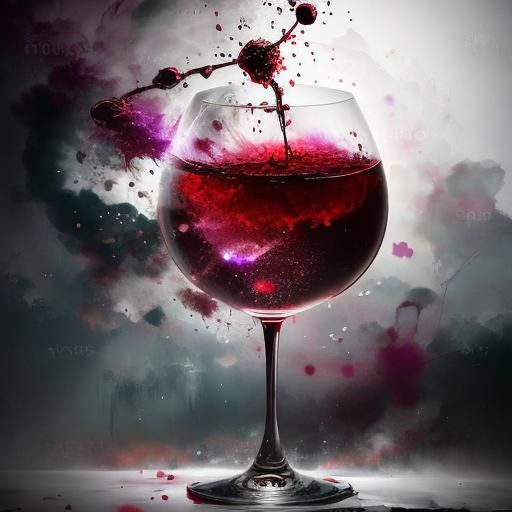 Wine - AI Generated Artwork - NightCafe Creator