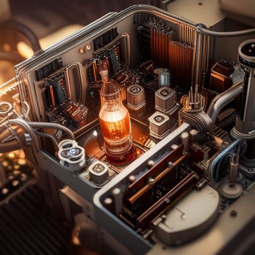 The birth of computers - AI Generated Artwork - NightCafe Creator