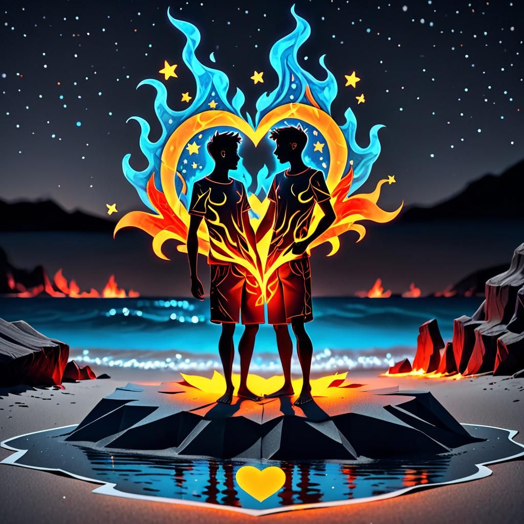 Bromance - AI Generated Artwork - NightCafe Creator