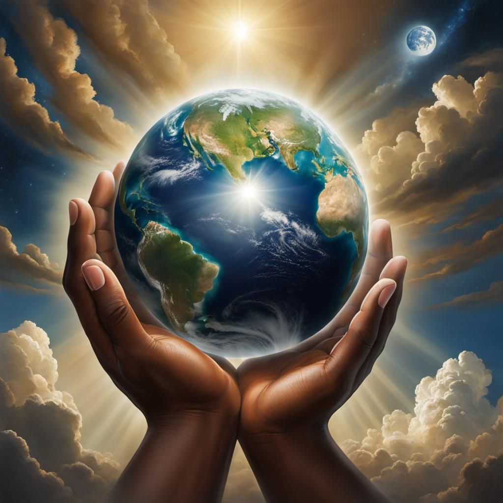 A divine gift. It is in our hands. - AI Generated Artwork - NightCafe ...