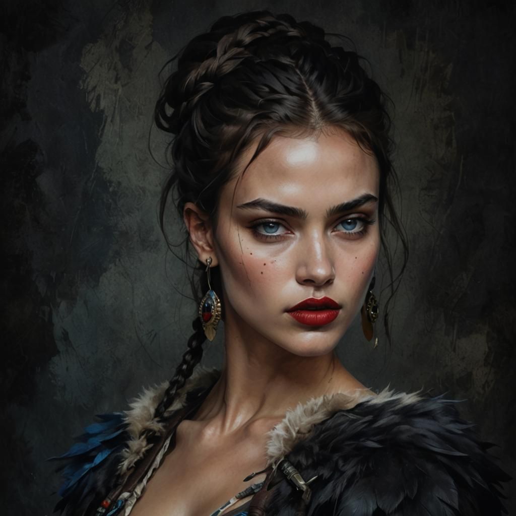 Lady - AI Generated Artwork - NightCafe Creator