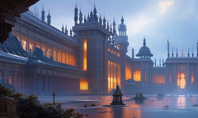 Palaces - AI Generated Artwork - NightCafe Creator