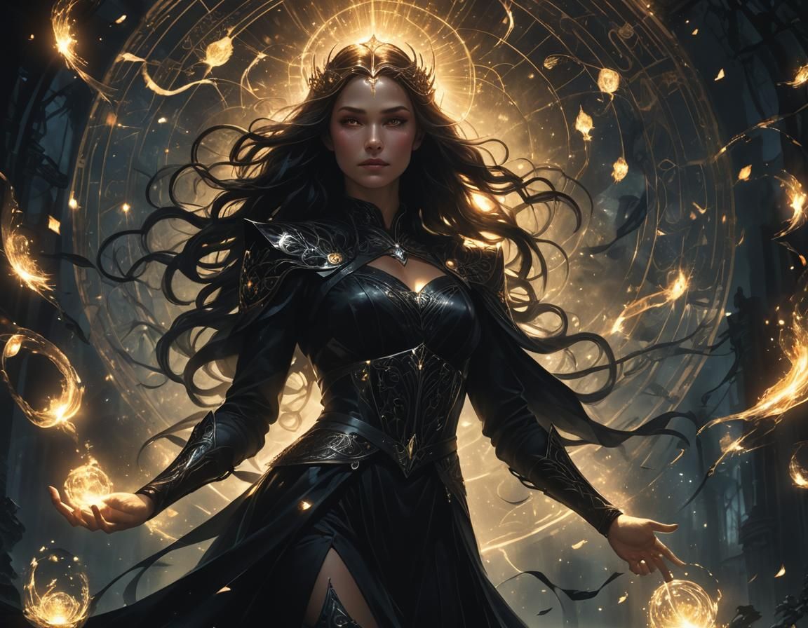 a magical woman - AI Generated Artwork - NightCafe Creator