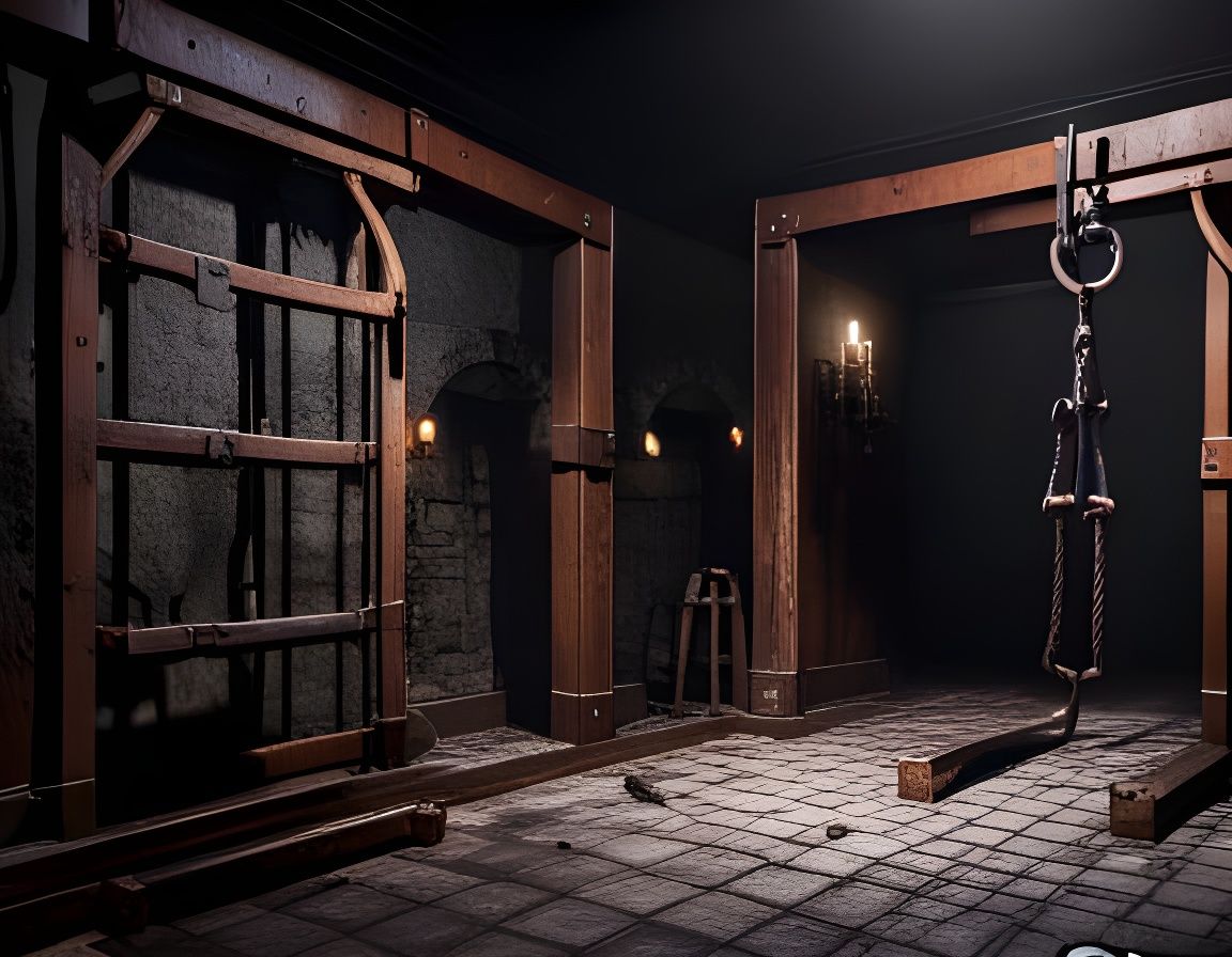 Dungeon by Tomasz Strzalkowski and Saturno Butto, rack, wall hangers ...