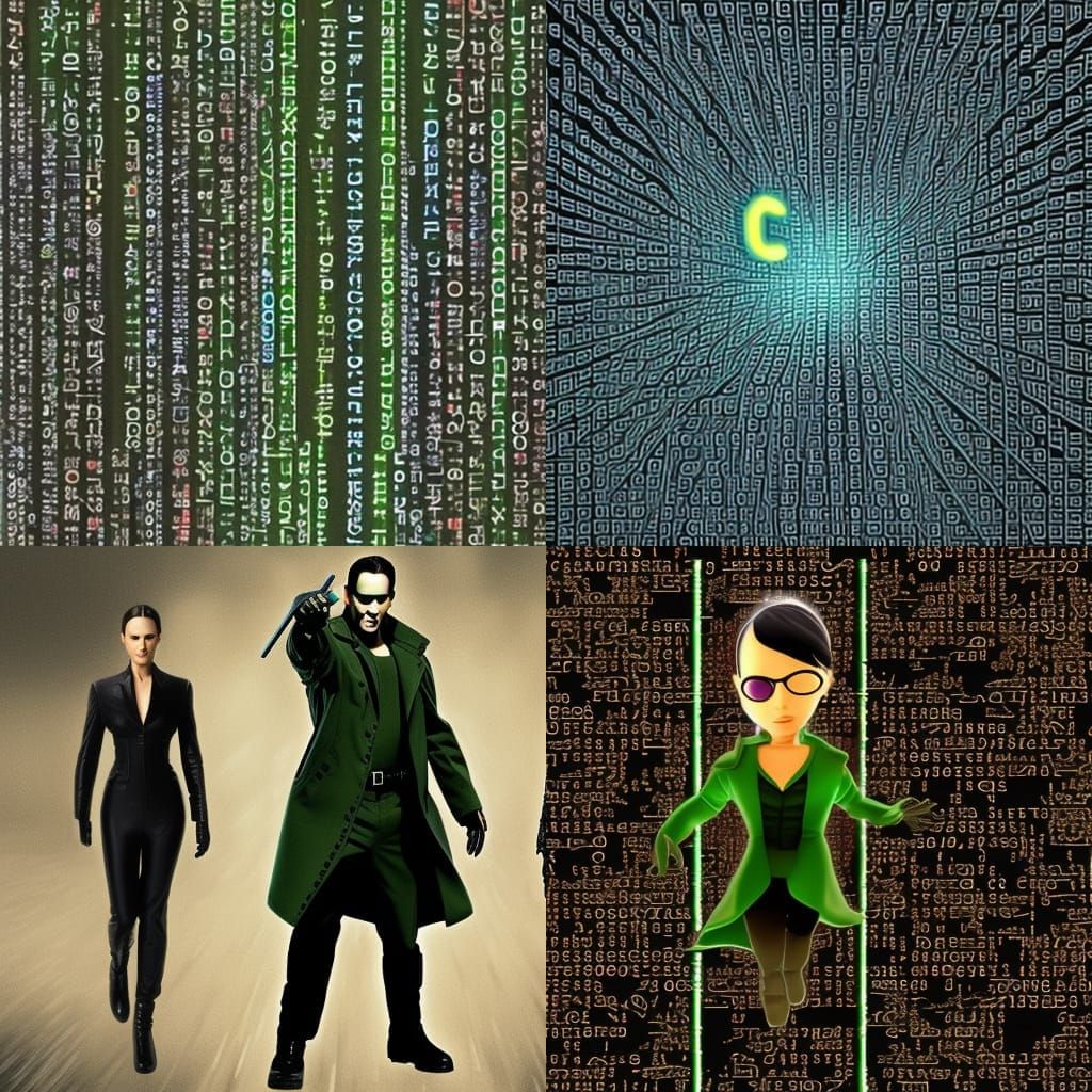 Matrix - AI Generated Artwork - NightCafe Creator