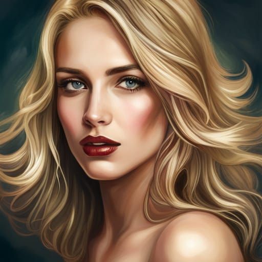 Digital portrait - AI Generated Artwork - NightCafe Creator