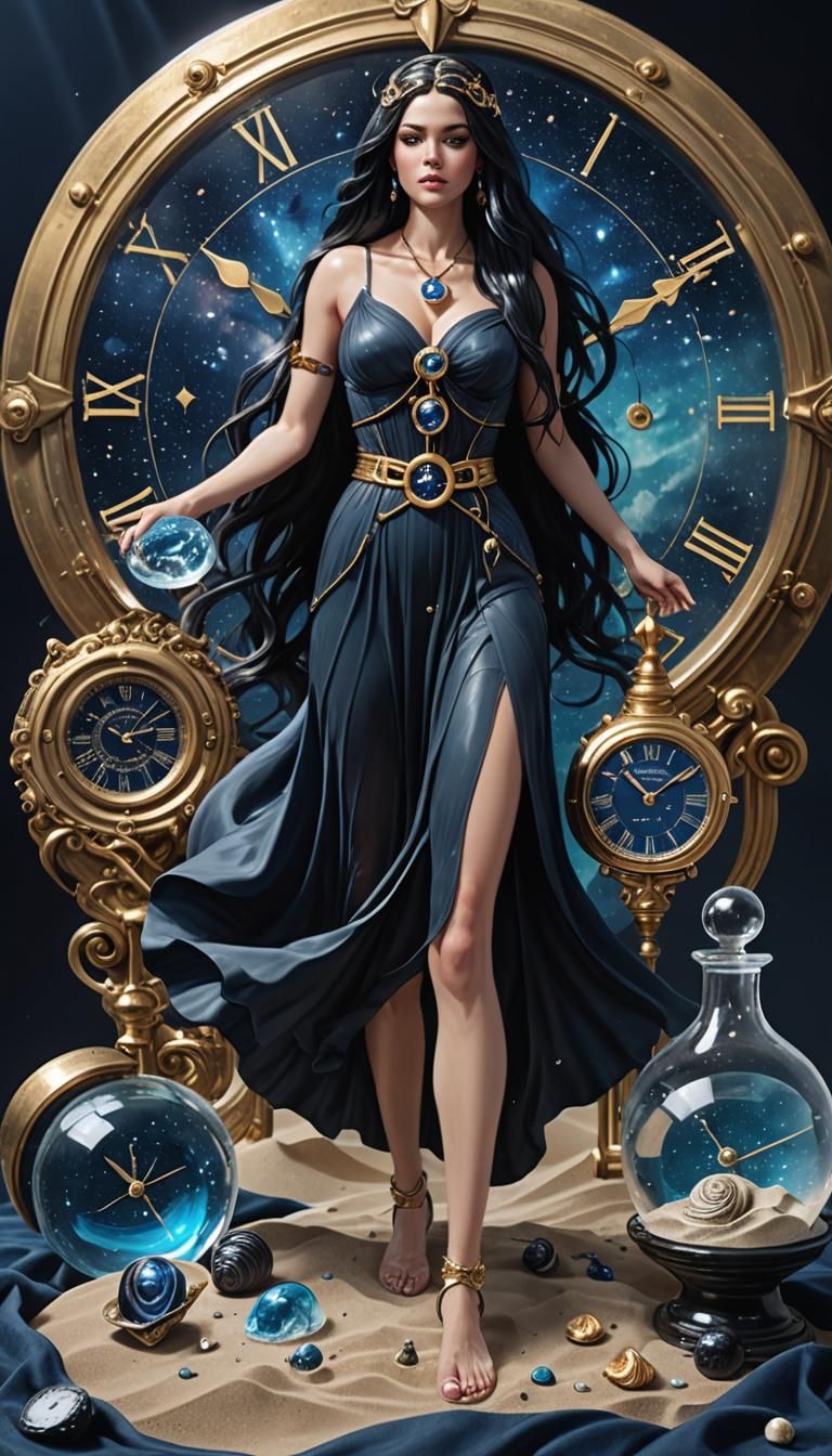 time goddess - AI Generated Artwork - NightCafe Creator