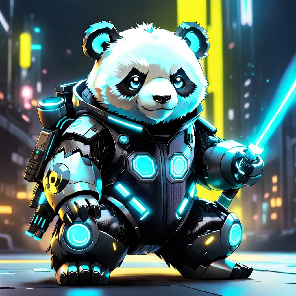 Custom pokemon: Cybear - AI Generated Artwork - NightCafe Creator