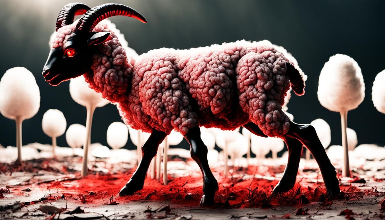 Mary had a demon lamb, born without a soul, with every soul that it devoured the lamb was sure ...