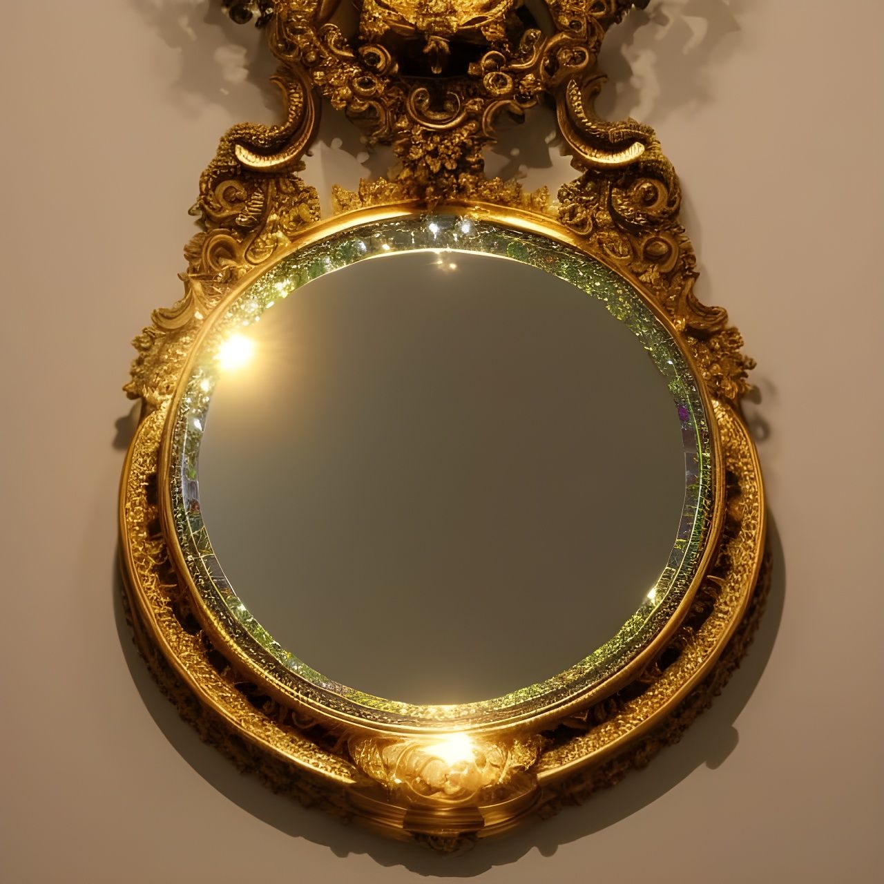 Gaze the Gold Void - AI Generated Artwork - NightCafe Creator