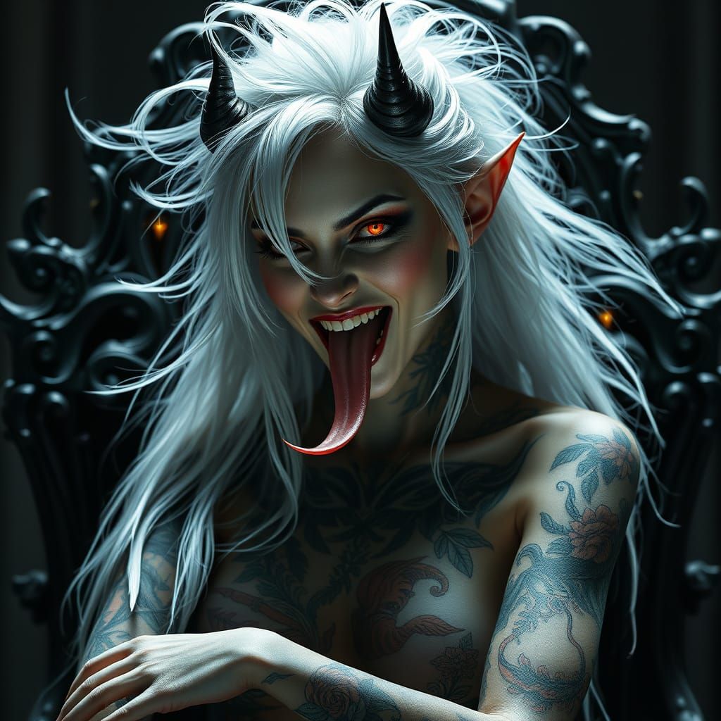 Devilish Fun - Surreal Goddess of Shadows Unveils Cyberpunk ...