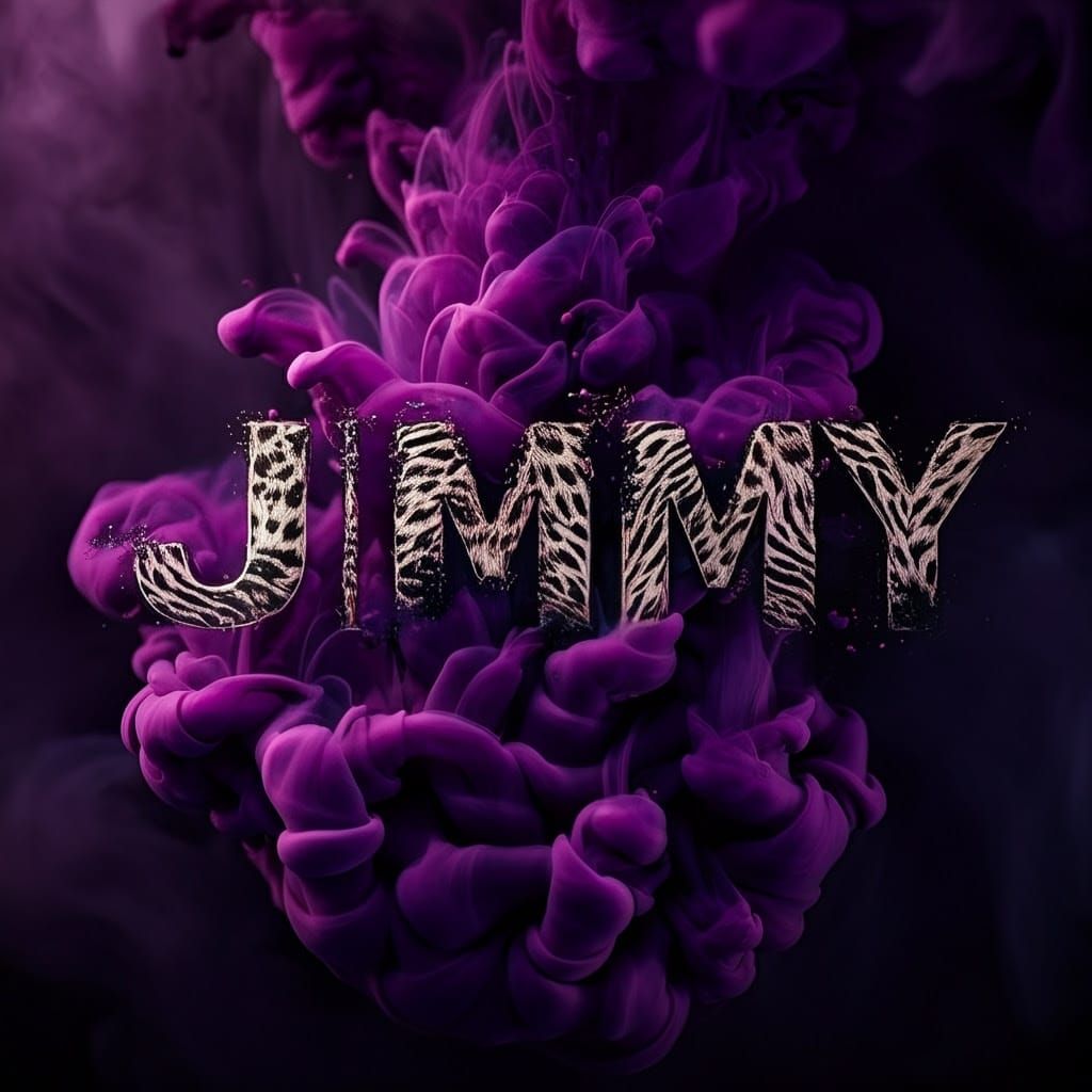 Violet Leopard Print Splash Screen Art in Deep Col... - AI Art