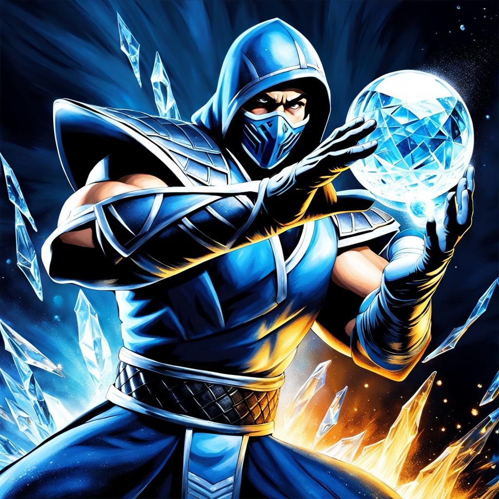 Sub Zero - AI Generated Artwork - NightCafe Creator